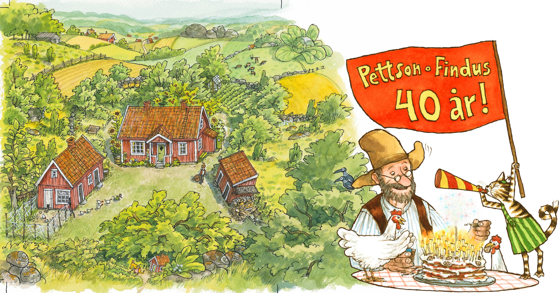Pettson och Findus | Svenskhusman